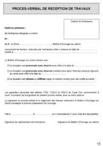 La Réception des Travaux Guide Pratique — MaxiAssur